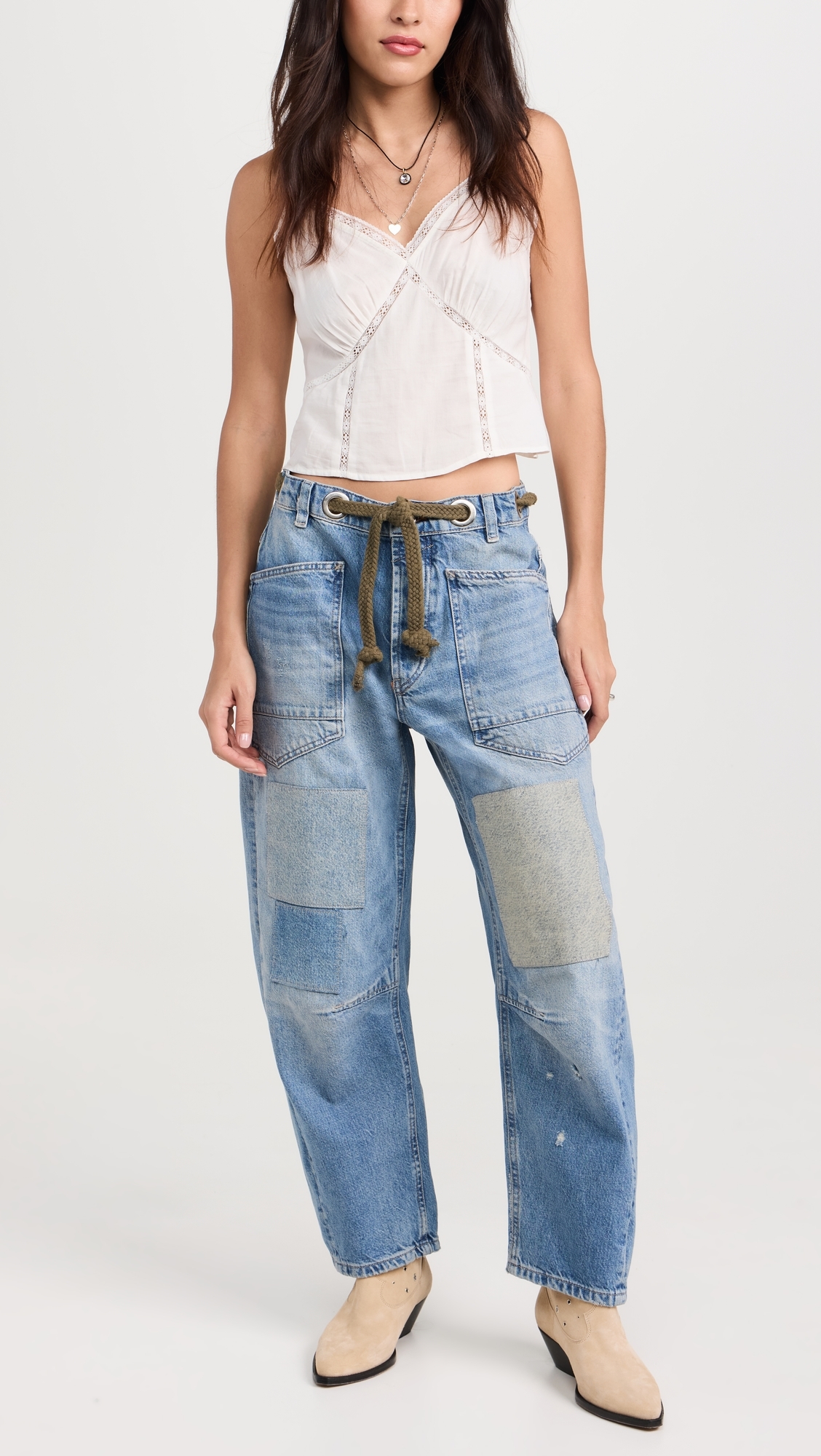 FREE PEOPLE Free People Moxie Barrel Jeans